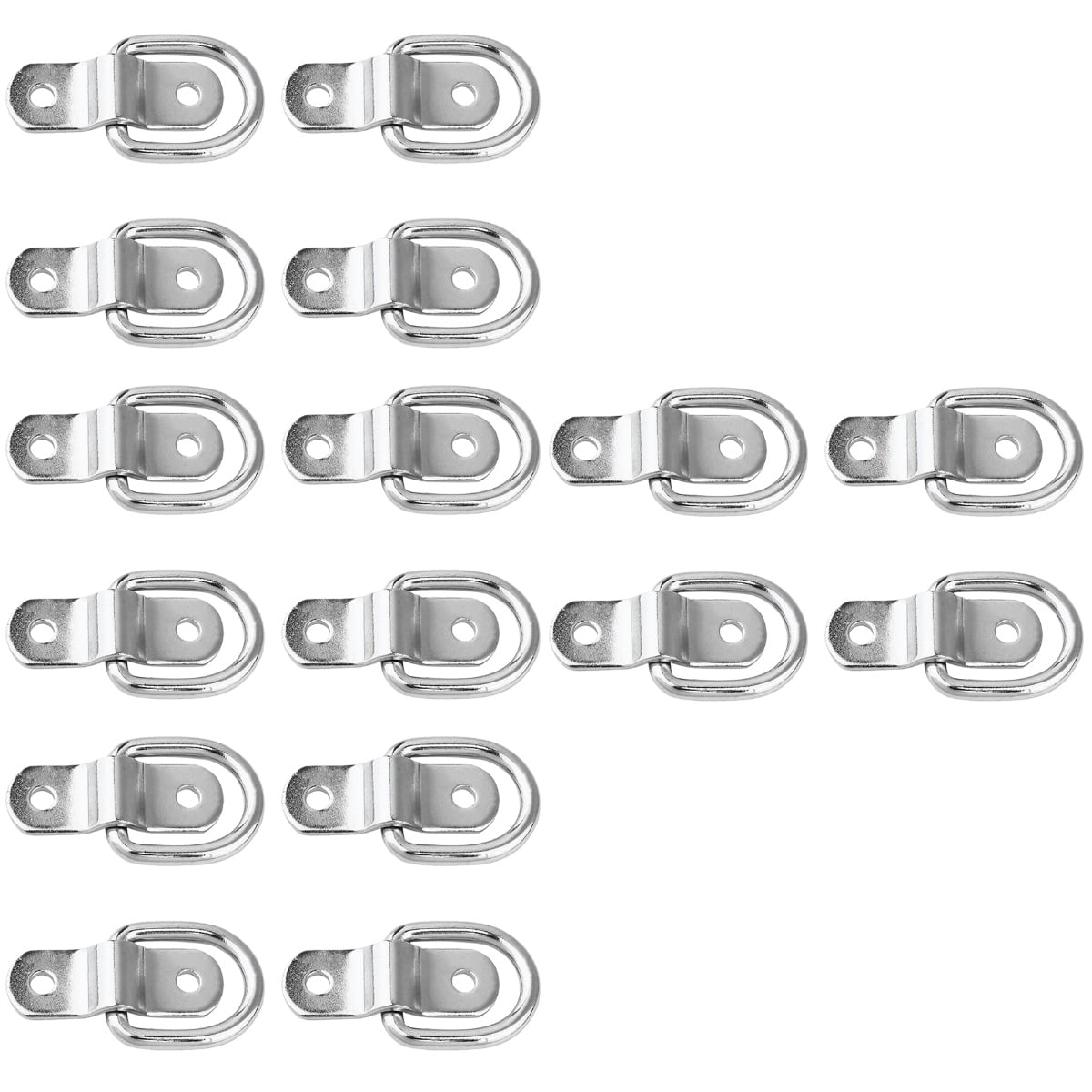 4 Pieces Car D-ring Trailer Tie-down Anchors Truck Bed Downs - Walmart.com