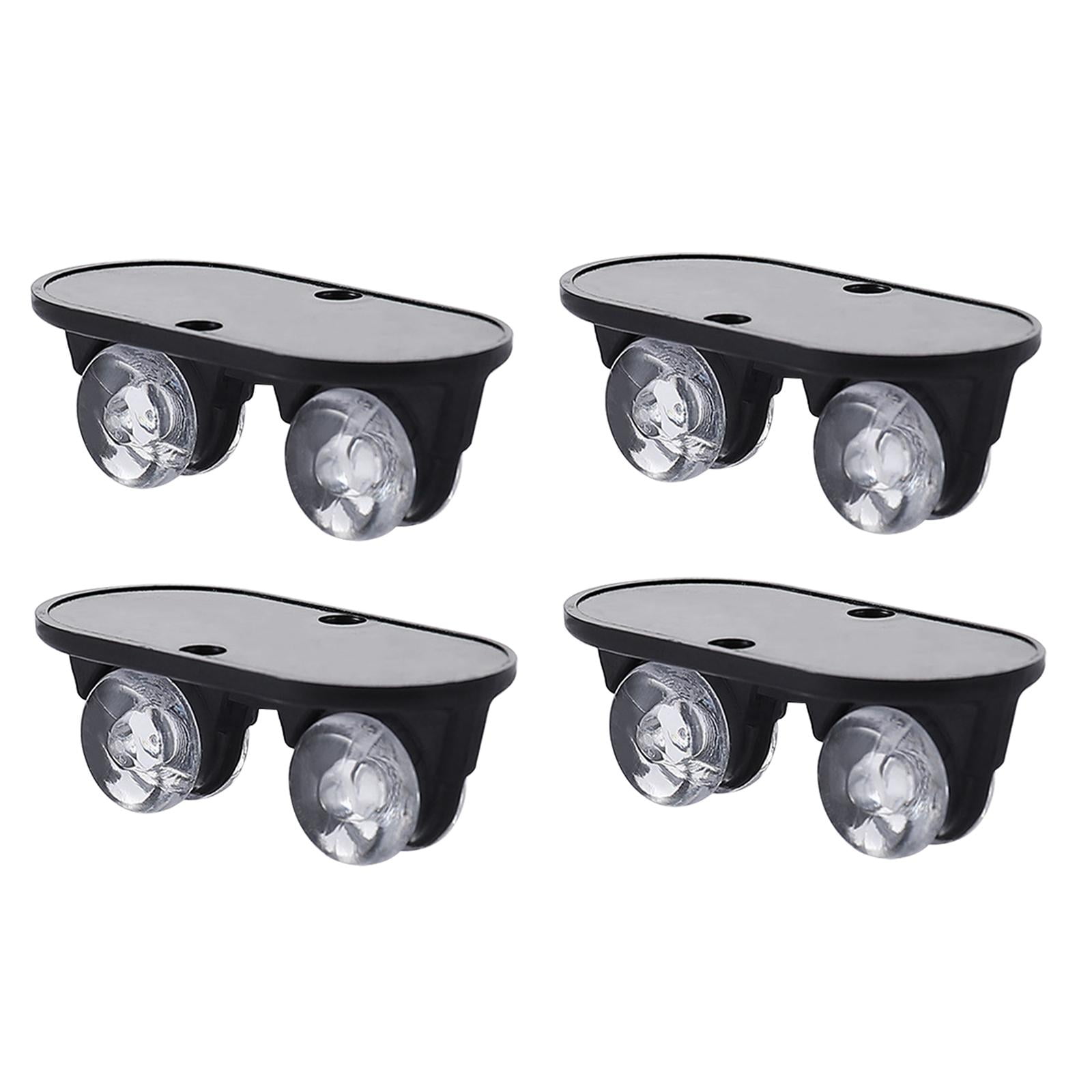 4 Pieces Caster Wheels Small Furniture Caster Wheels 360 Degree ...