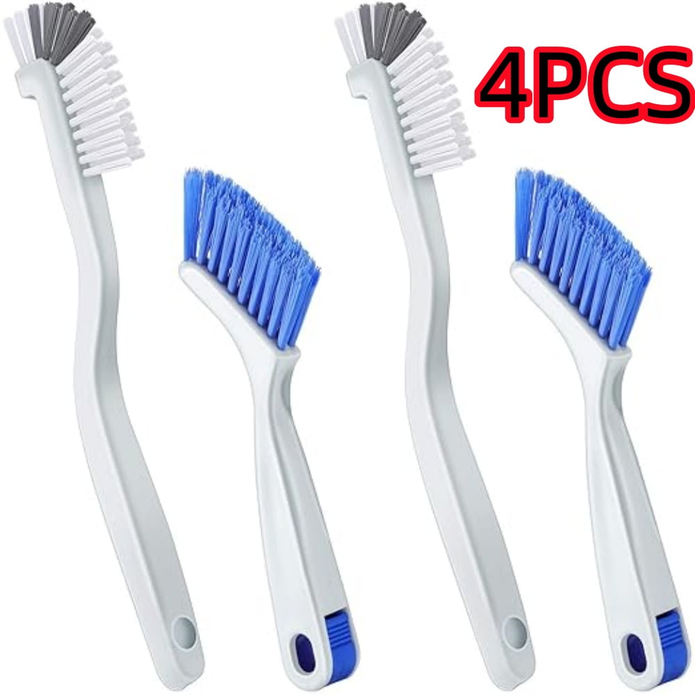 4 Pieces Cleaning Brush Sets Small Scrub Brush Household Use for ...