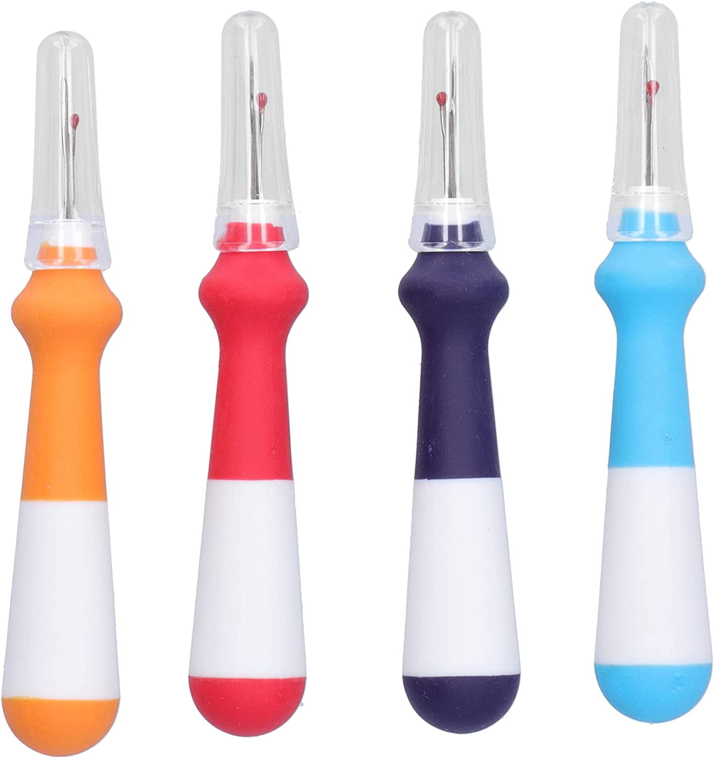 4 Pieces Colorful Large Thread Remover, Seam Ripper Set Hand Sewing ...
