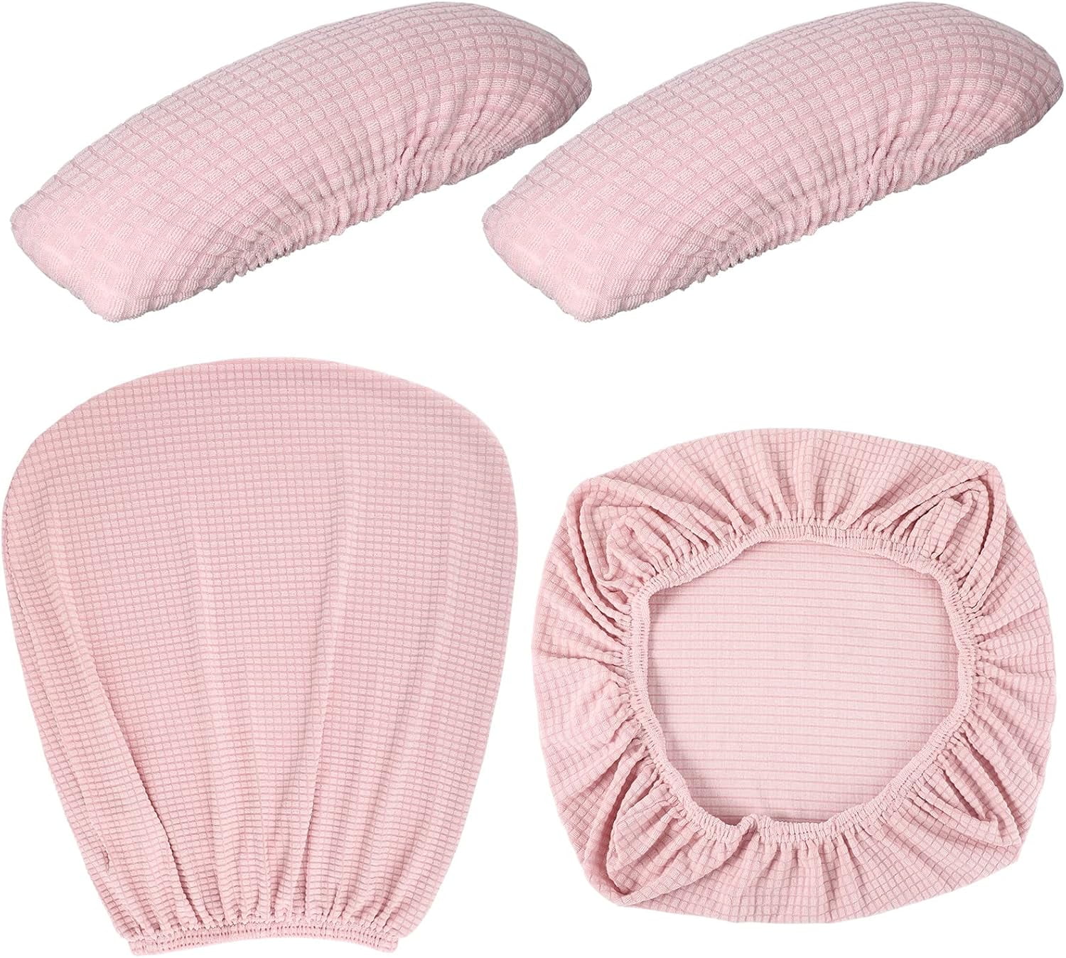 4 Pieces Computer Office Chair Covers Set Universal Protective ...