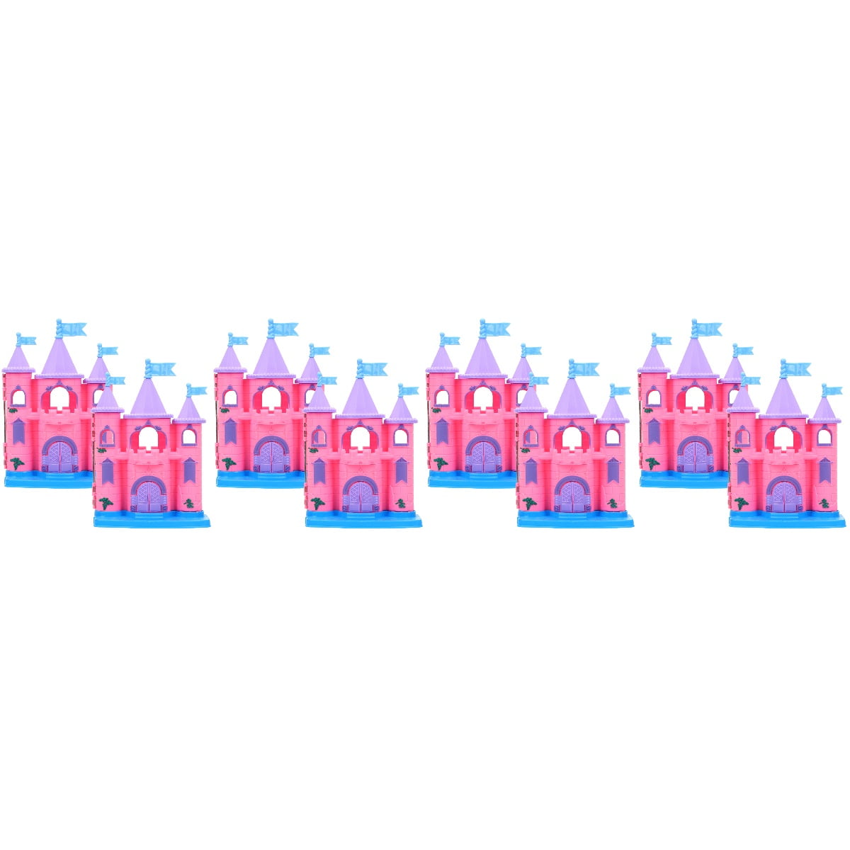 4 Pieces Doll Castle Models Kids Pretend Play Castles Child - Walmart.com