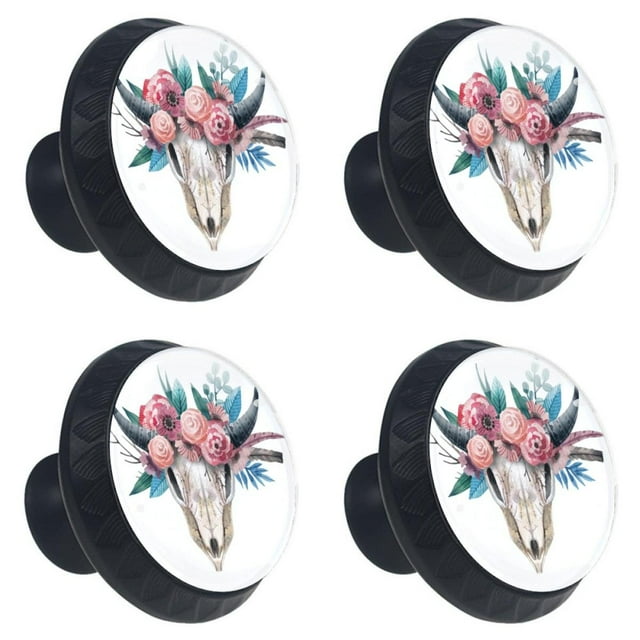 4 Pieces Drawer Knob Pull Handle Deer - Walmart.com