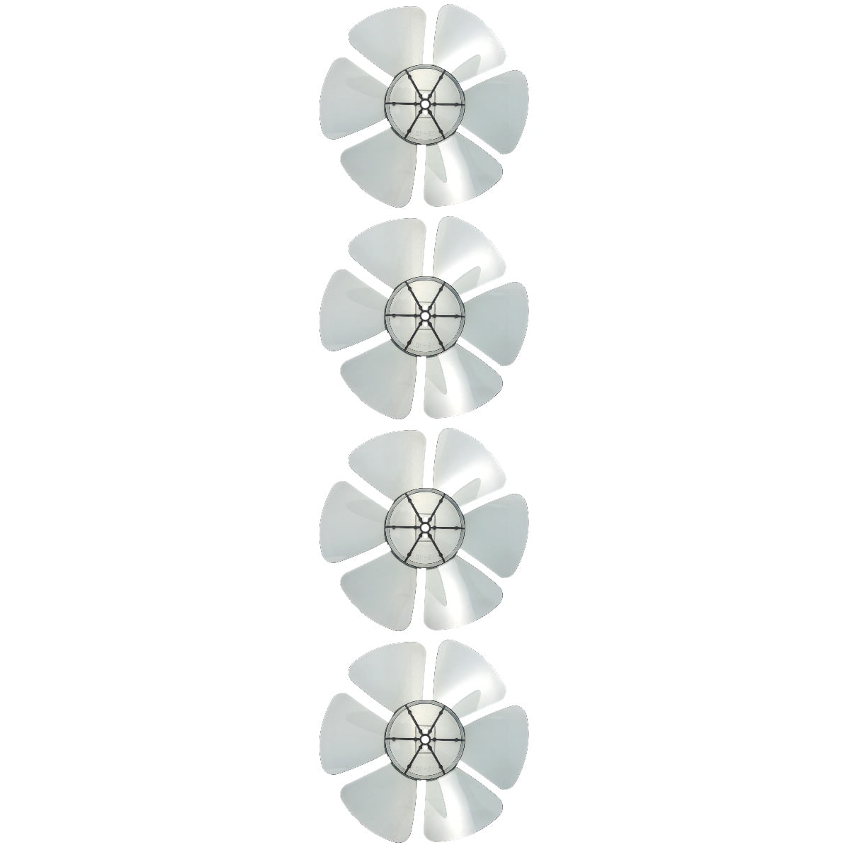 4 Pieces Electric Fan Blade Condenser Desk Outdoor Ceiling Fans Office ...
