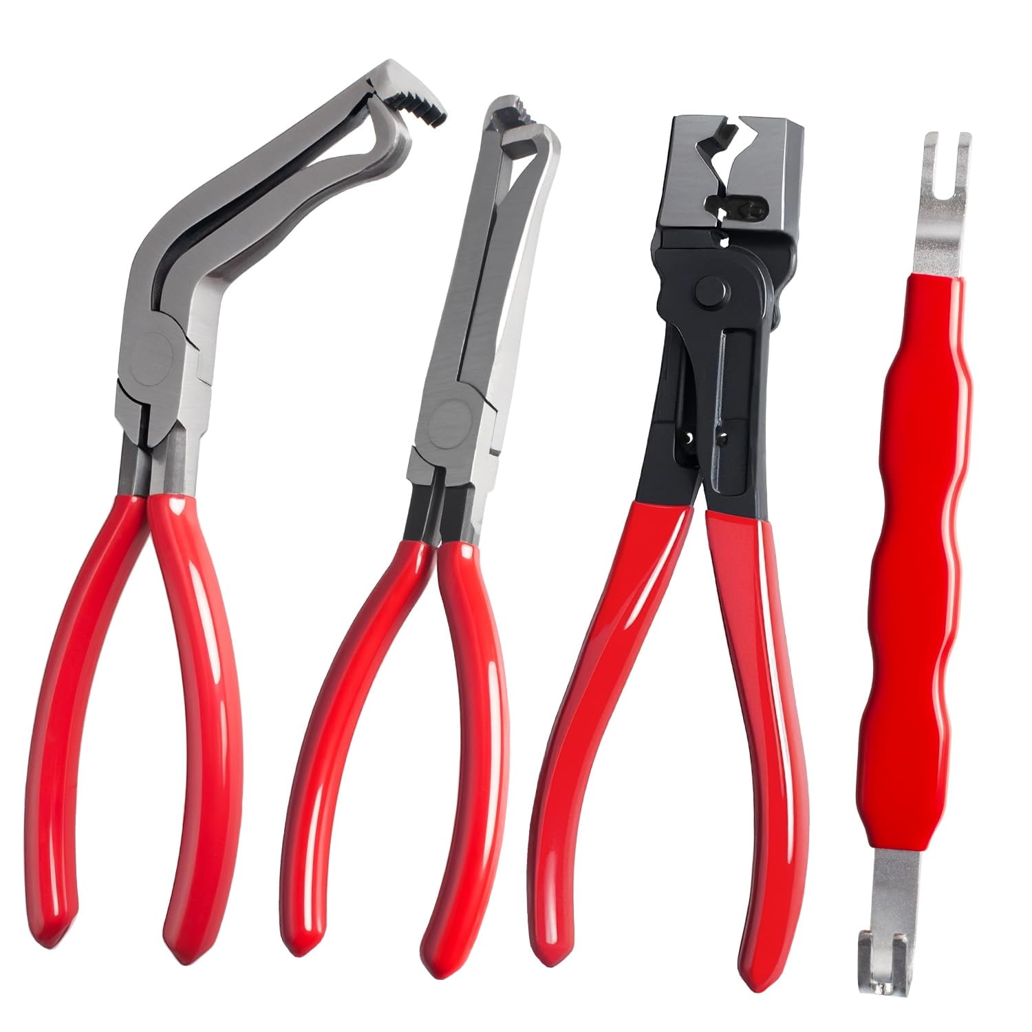4 Pieces Electrical Disconnect Pliers Set, Automotive Connector Tool ...