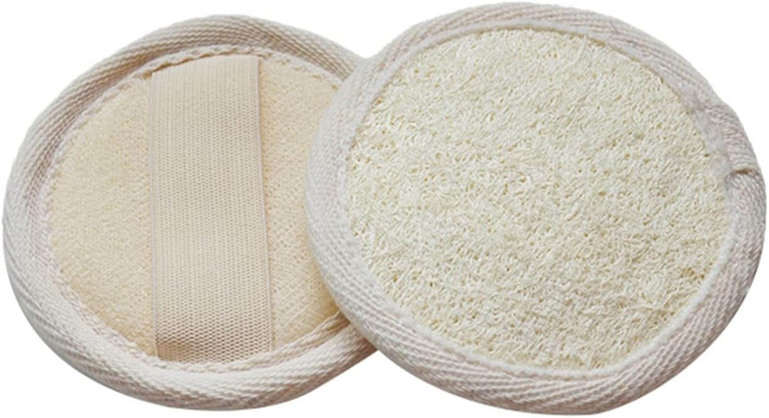 4 Pieces Face Exfoliating Loofah Pad Scrubber Manual Facial Cleansing ...