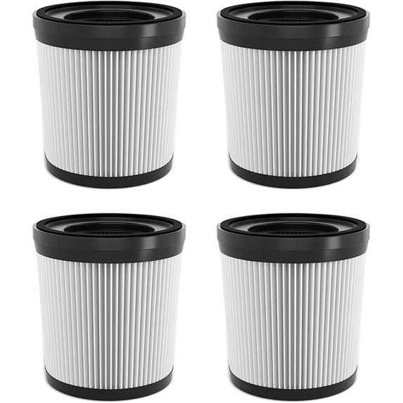 4 Pieces Filter Replacement Vacuum Filter Plastic Vacuum Accessories ...