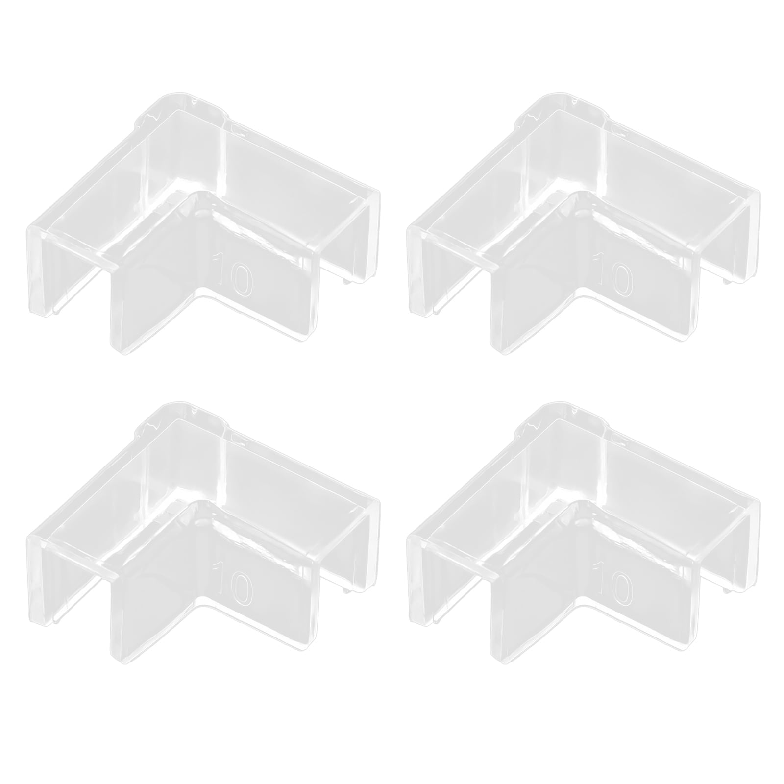 4 Pieces Fish Glass Edges Protector Crashproof Edges Protector ...