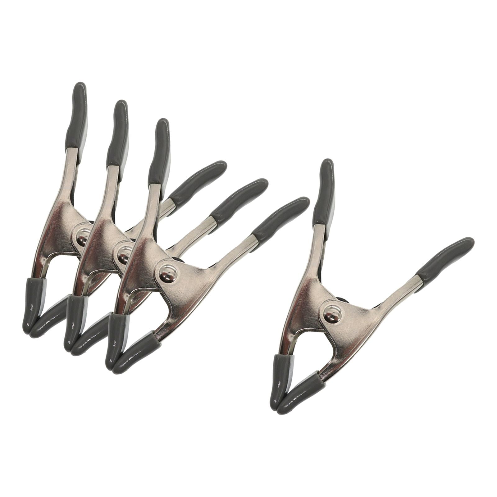 4 Pieces Flexible Spring Clamps Fittings Durable Portable Professional ...
