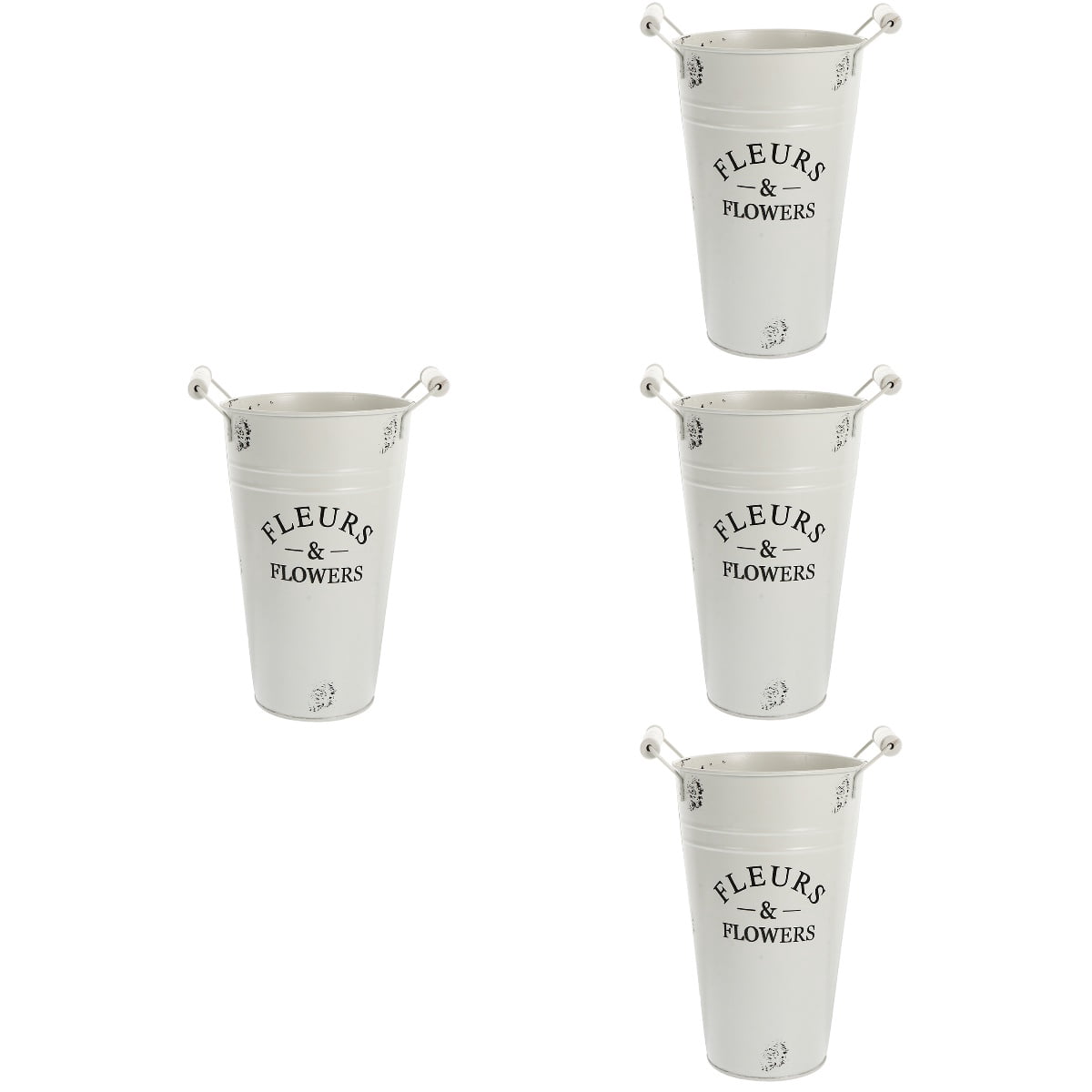 4 Pieces Flower Buckets Flowers Arrangement Tube Shop Container ...