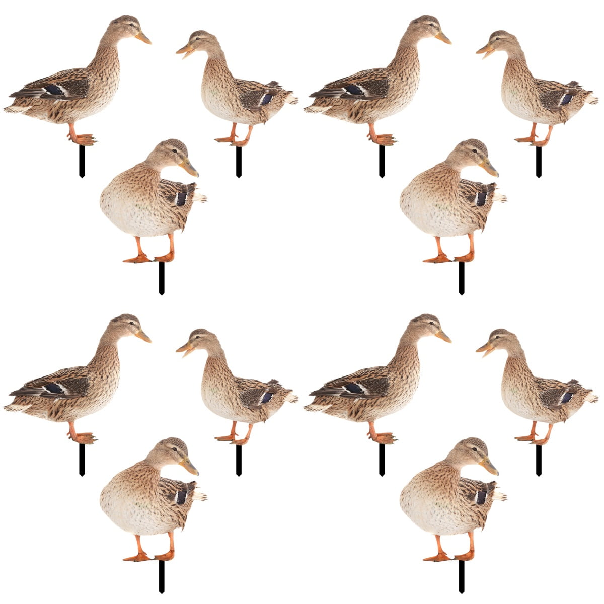 4 Pieces Fly Garden Decoration Insert Ground Outdoor Elder - Walmart.com