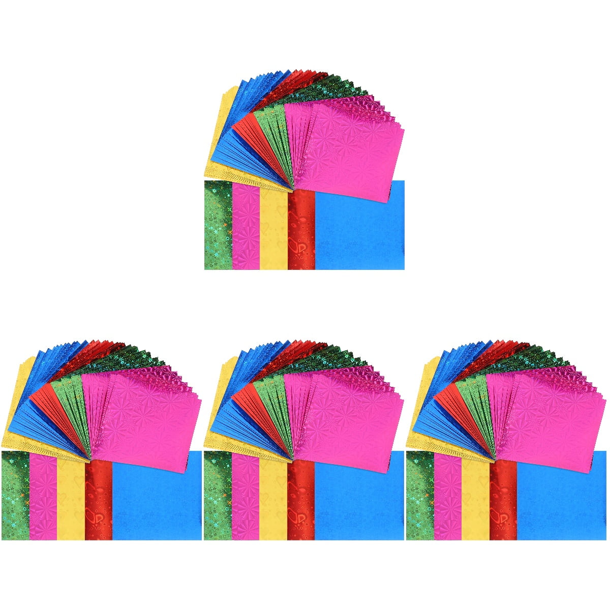 4 Pieces Foil Paper Origami Crane Origami Paper 10X10cm - Walmart.com