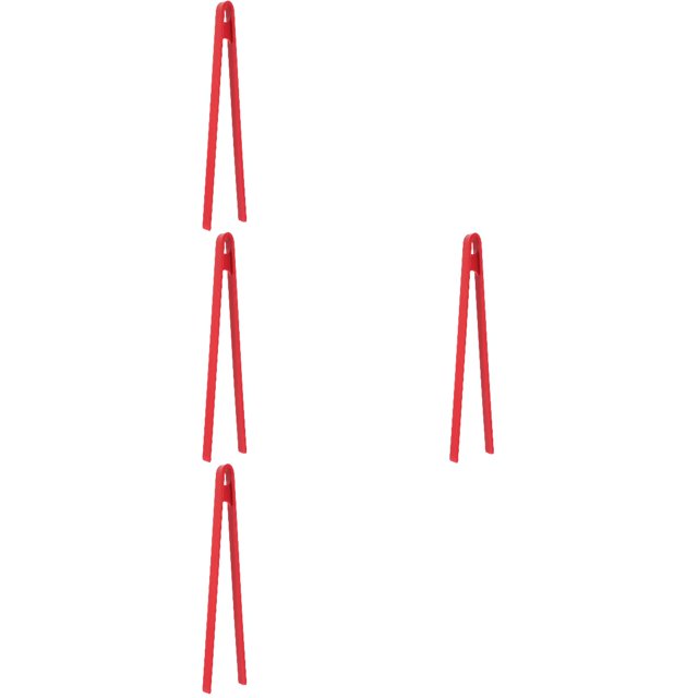 4 Pieces Food Clip Ins Buffet Cake Tongs Dessert Barbeque Clamp Kitchen ...