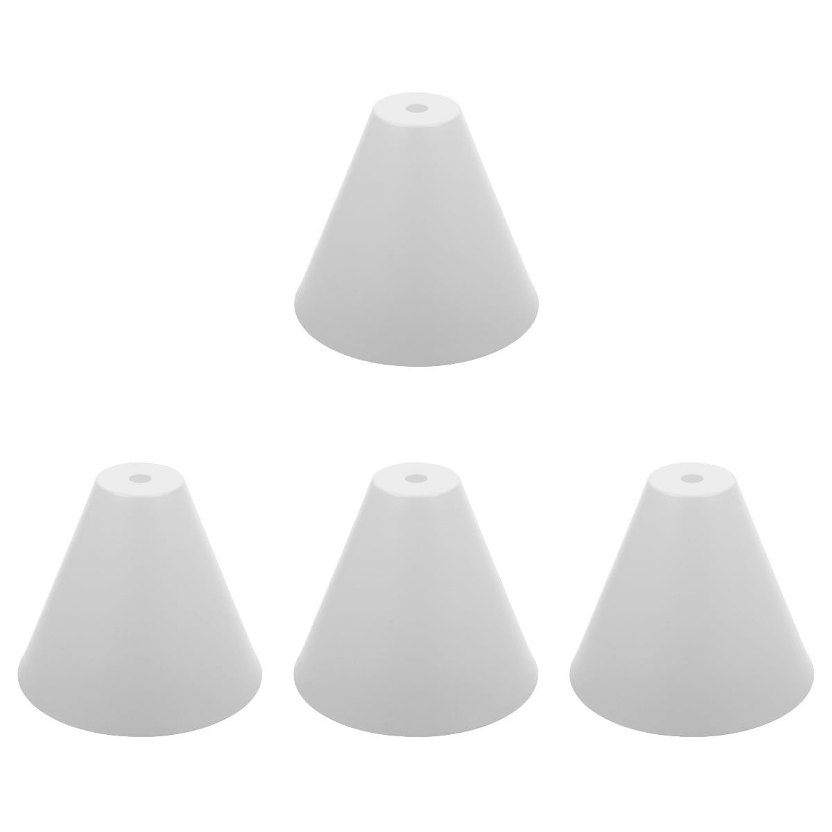 4 Pieces Fusion Candle Table Lamp Cover Small Desk Decor Vintage ...