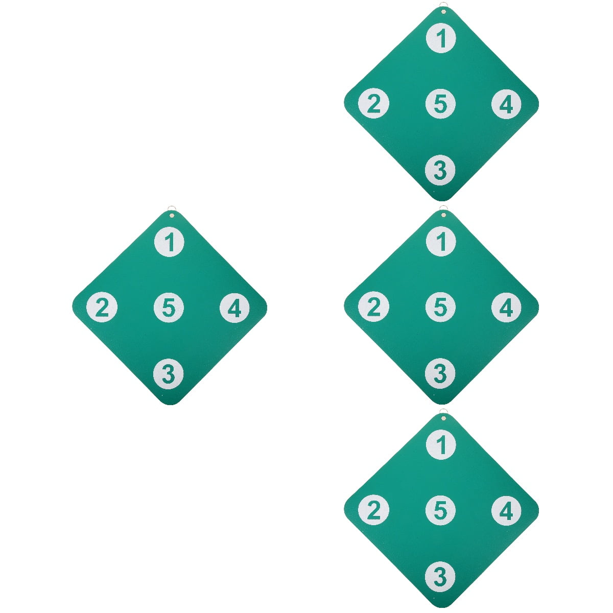 4 Pieces Grip Fencing Wall-mounted Archery Target - Walmart.com