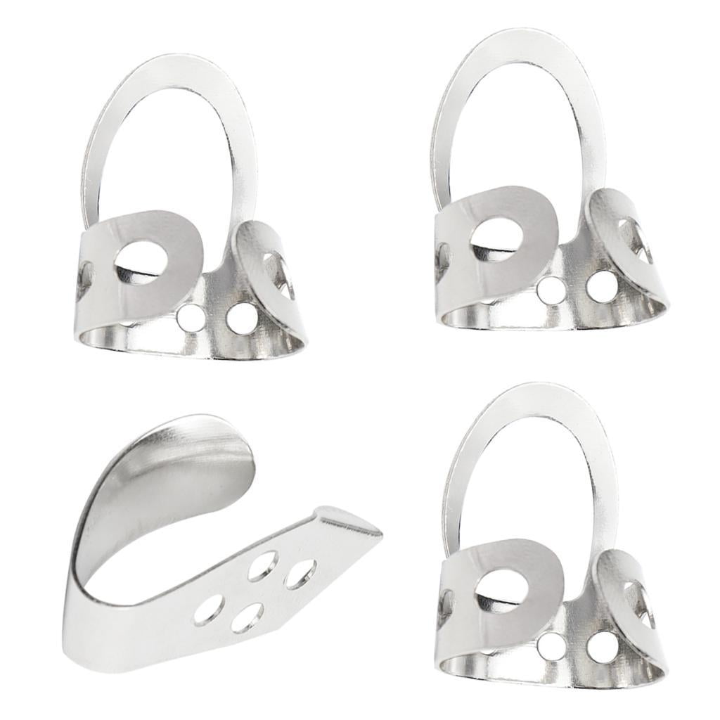 4 Pieces Guitar Fingertip Protectors, Silic Guitar Finger Guards ...