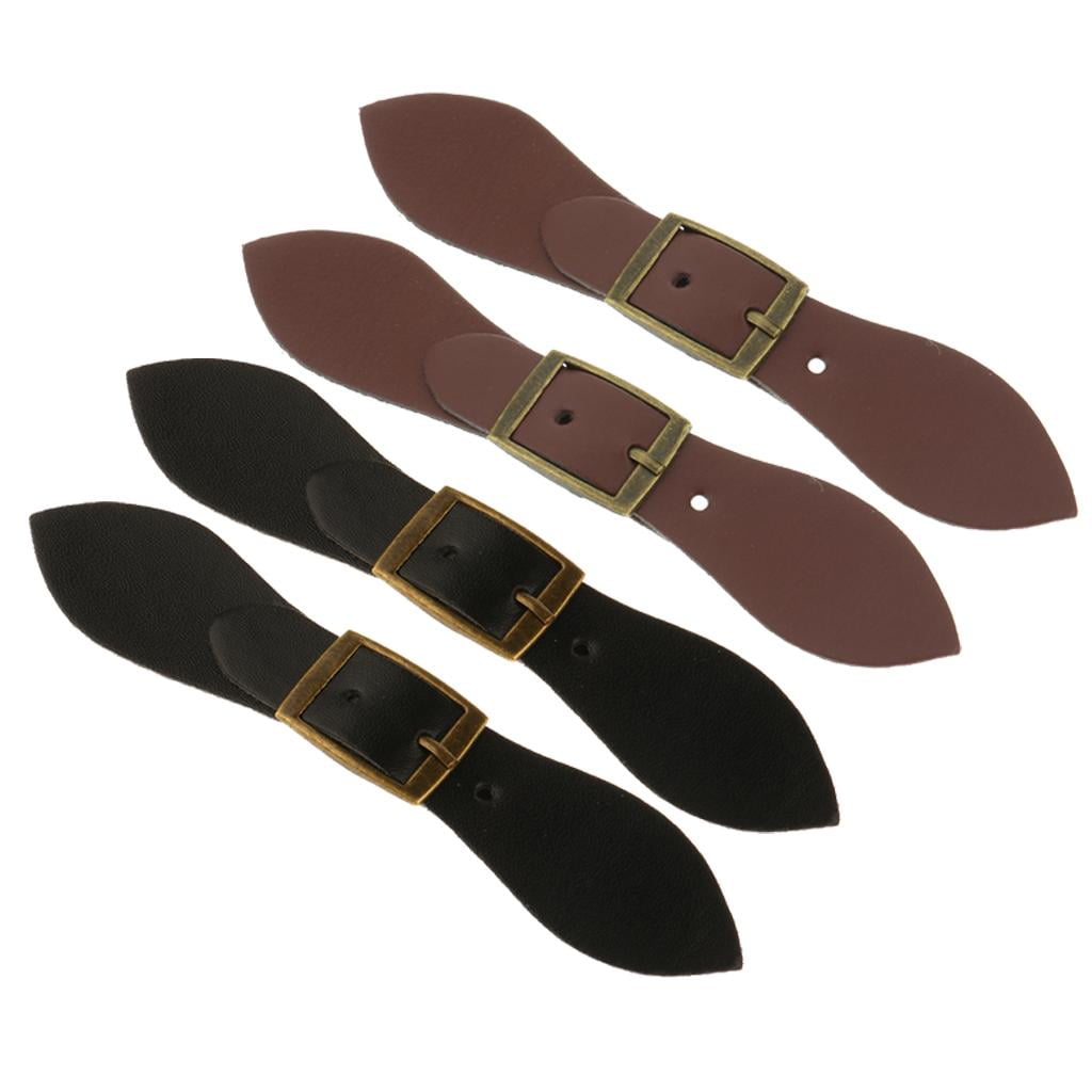 4 Pieces High Quality Sew on Leather Toggle Toggle Buttons with Metal ...