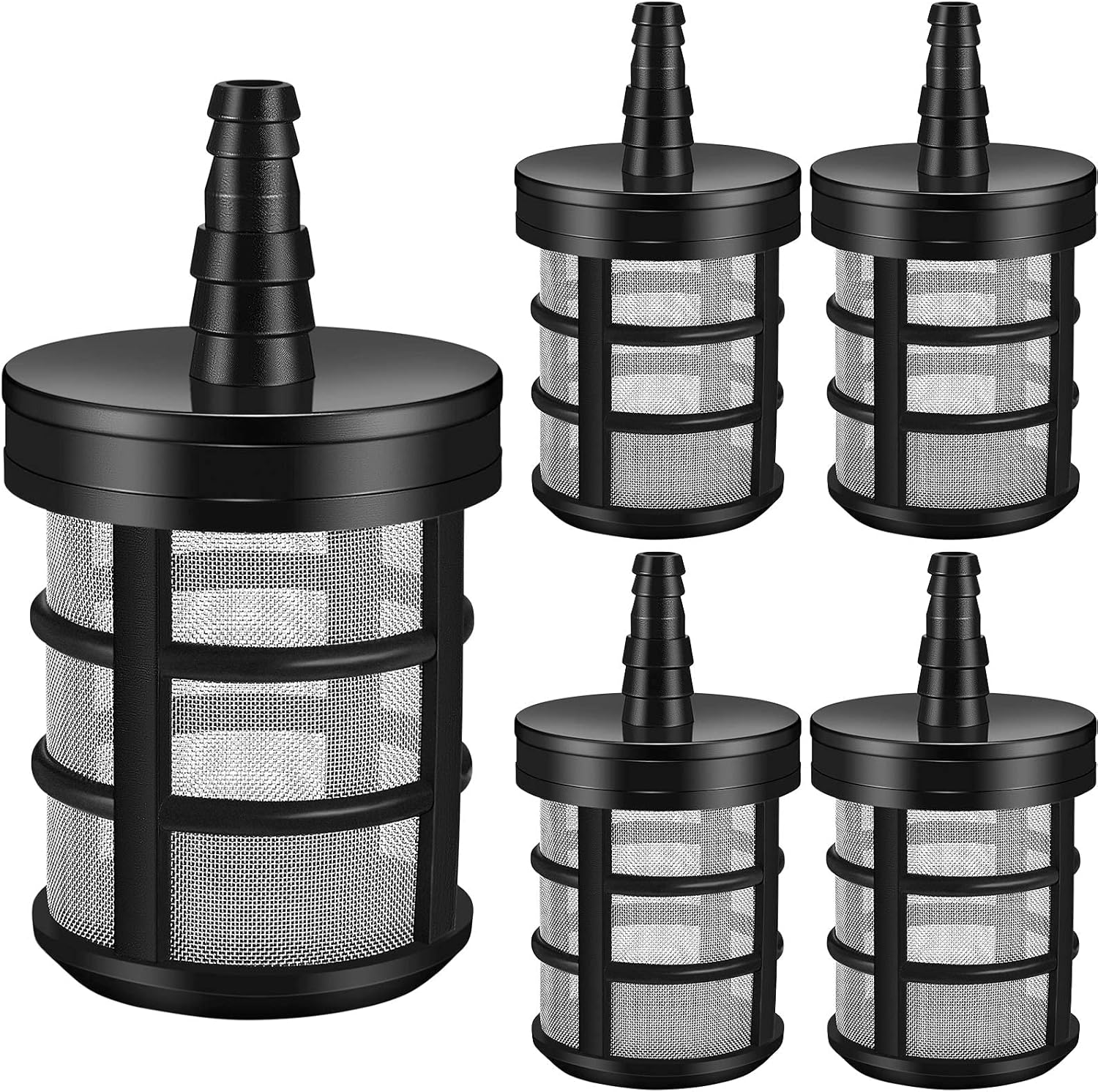 4 Pieces Household Hose Filters Water Pump Sediment Filter 50 Mesh ...