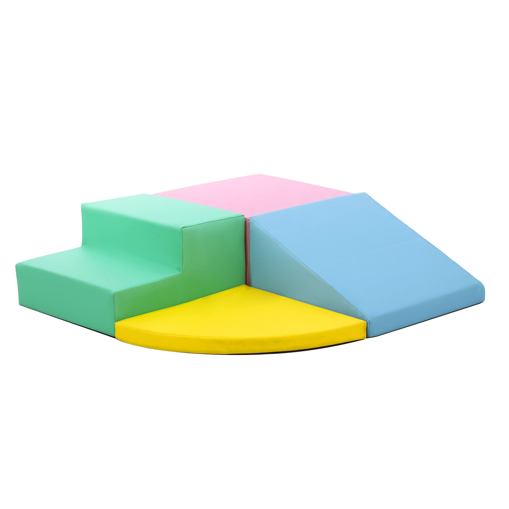 4 Pieces Kids Climbing Toys,Soft Climbing Indoor Set,Foam Climbing ...