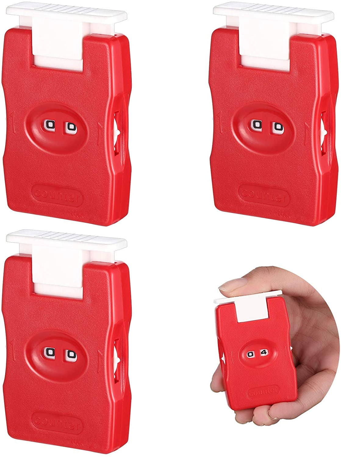 4 Pieces Knitting Counter Stitch Needle Marking Tool Mini Crochet ...