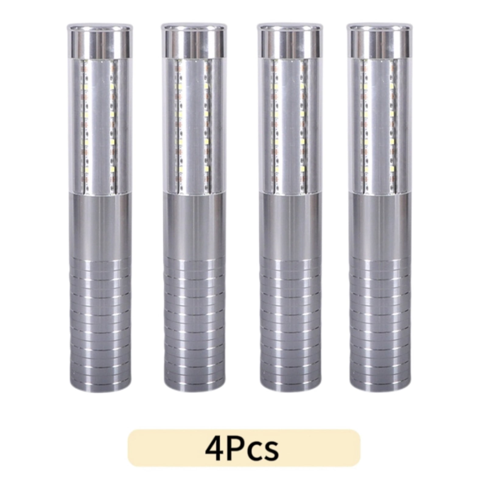 4 Pieces LED Strobe Baton Light Rechargeable Bottle Service Sparklers ...