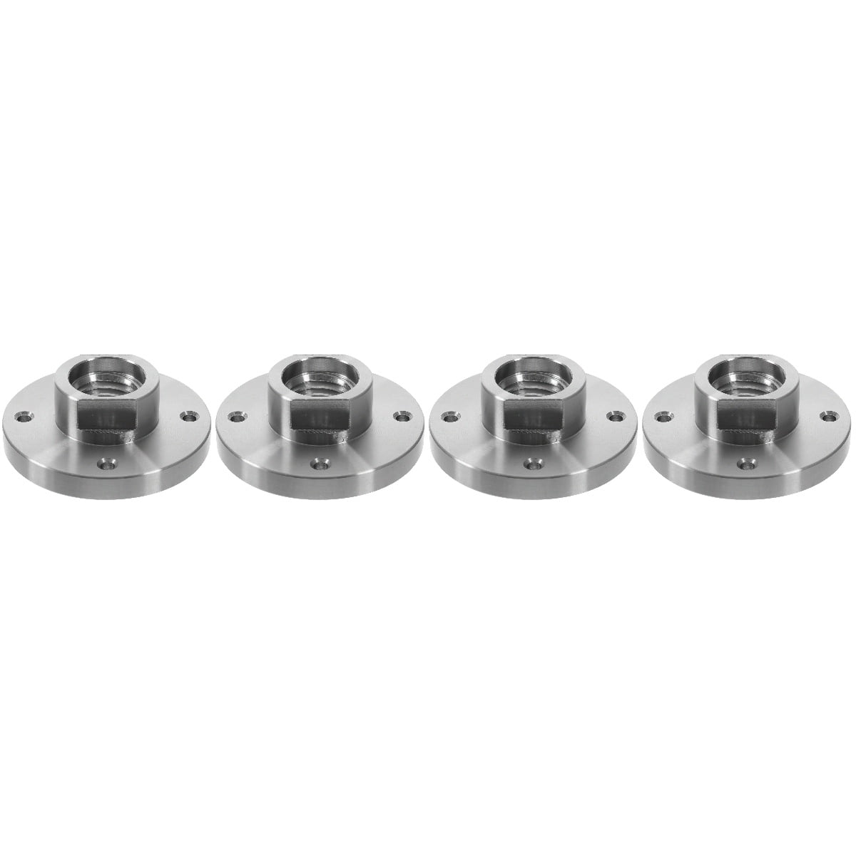 4 Pieces Lathe Collet Chuck Threaded Backplate Adapter - Walmart.com