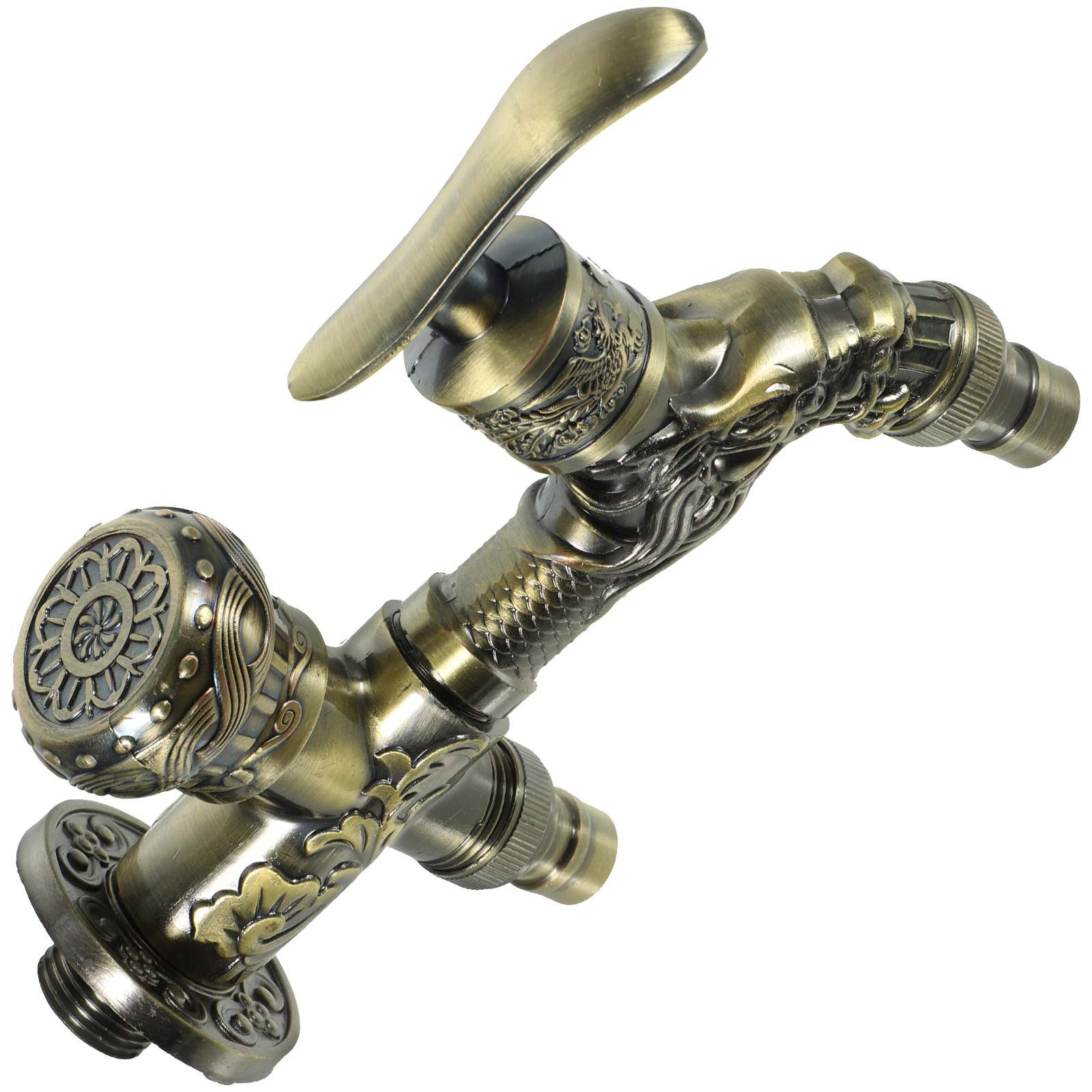 4 Pieces Laundry Room Accessories Washing Machine Faucet Dual Basket ...