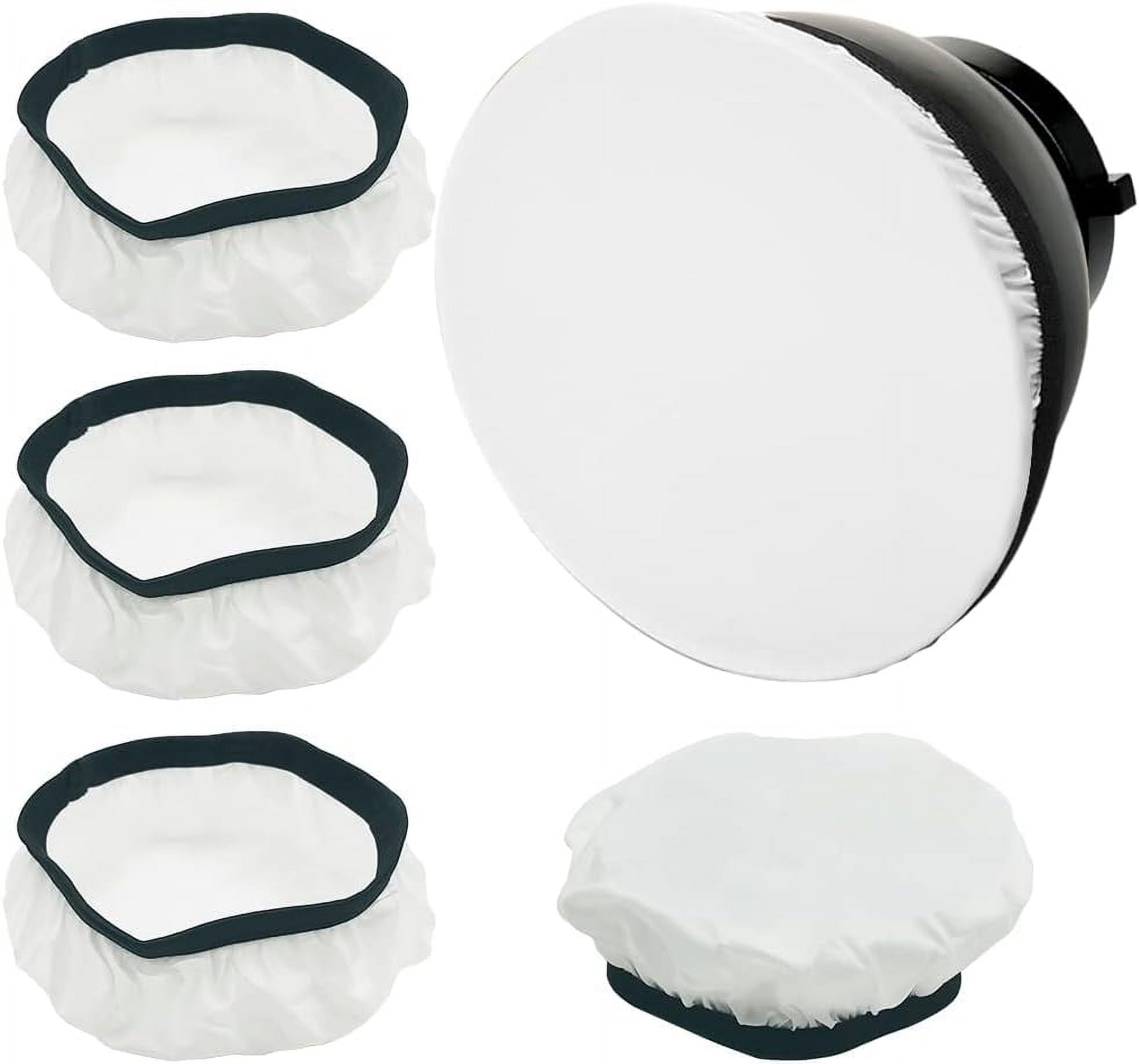 4 Pieces Light Diffuser Sock findTop Lamp Socks Cover Cloth Soft White ...