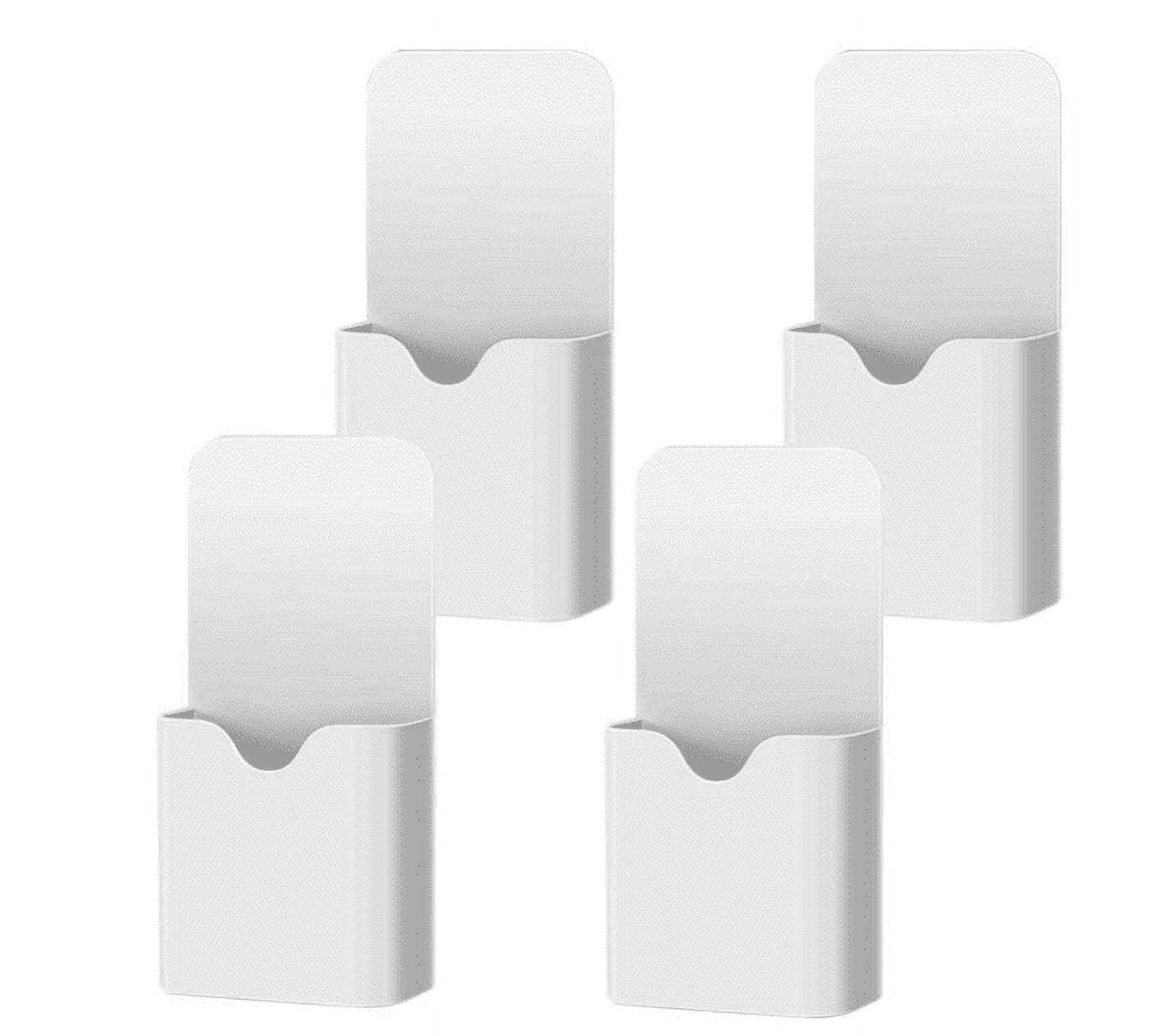 Joybuy 4-Piece White Magnetic Pen Holders, Dry Erase Marker & Pencil ...