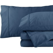 Noble Linens Navy 3 Piece Distressed Diamond Reversible Microfiber ...