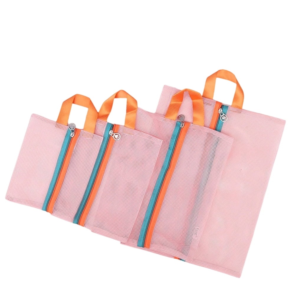4 Pieces Multiple Sizes Travel Mesh Bags for Efficient Packing and ...