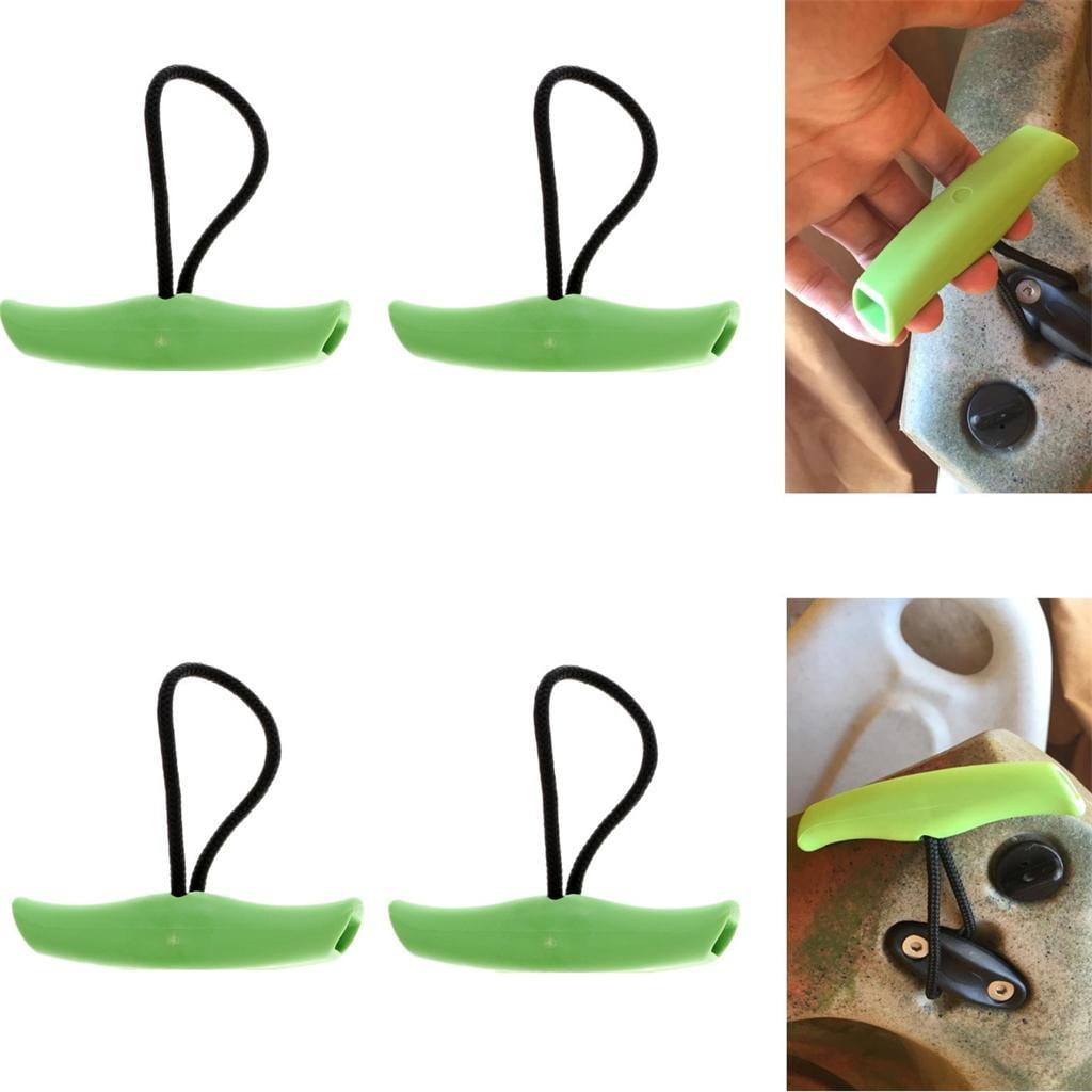 4 Pieces Nylon Universal Canoe Boat Toggle Carry Handle Grab & Cord ...