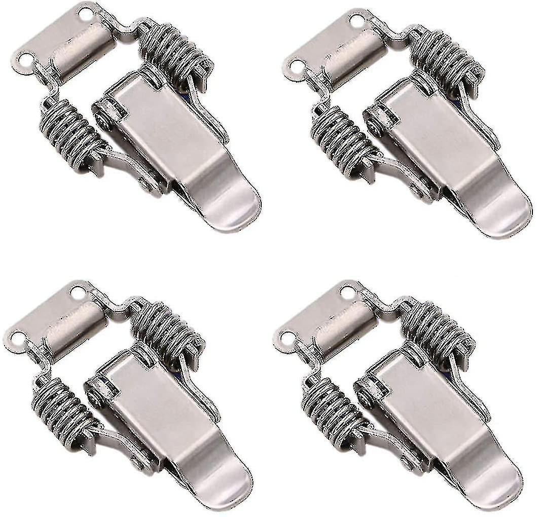 4 Pieces Of Stainless Steel Clamp Latch, Lever Lock Box Latch, Quick ...