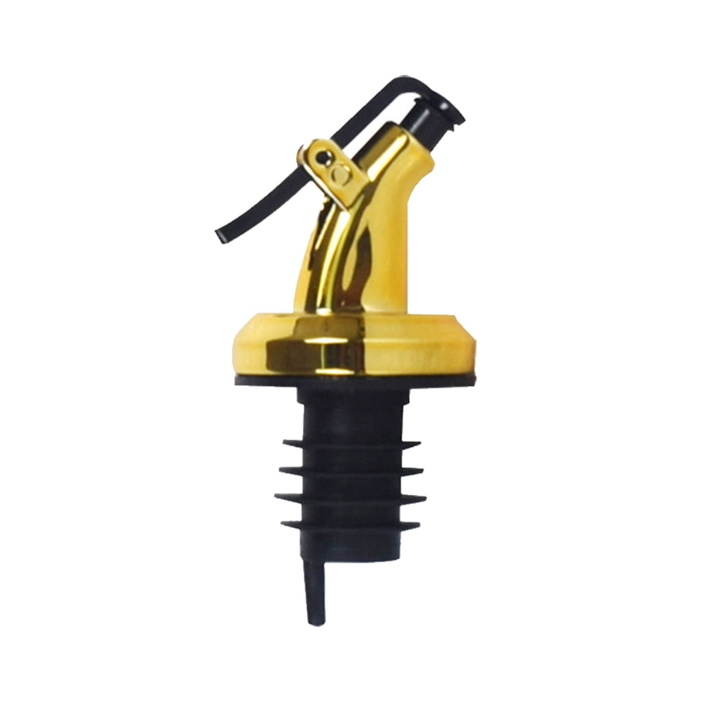4 Pieces Oil Bottle Stopper Wine Bottle Pourer Liquor Dispenser Wine ...
