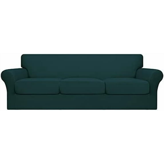 4 Pieces Oversized Stretch Soft Couch Cover for Dogs - Washable Sofa ...