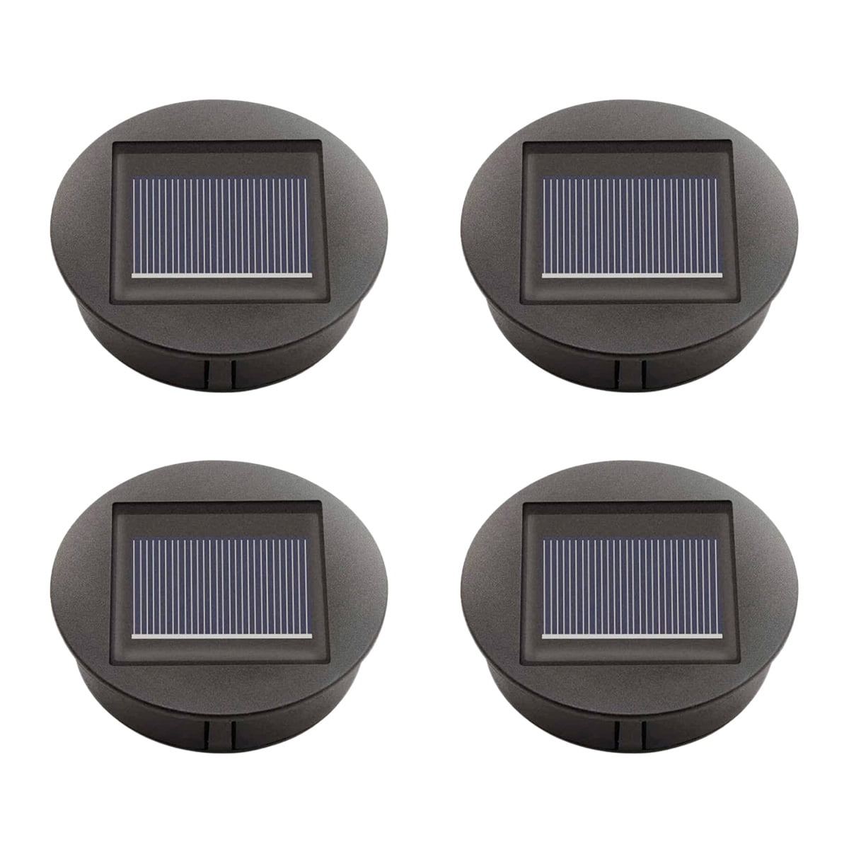 4 Pieces Replacement Solar Lamps with LED Bulbs, Top Solar Light ...