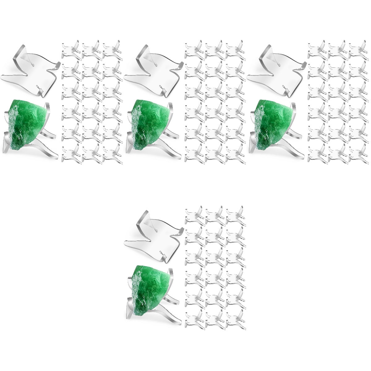 4 Pieces Rock Display Stand Crystal Stands for LED Base Plate - Walmart.com