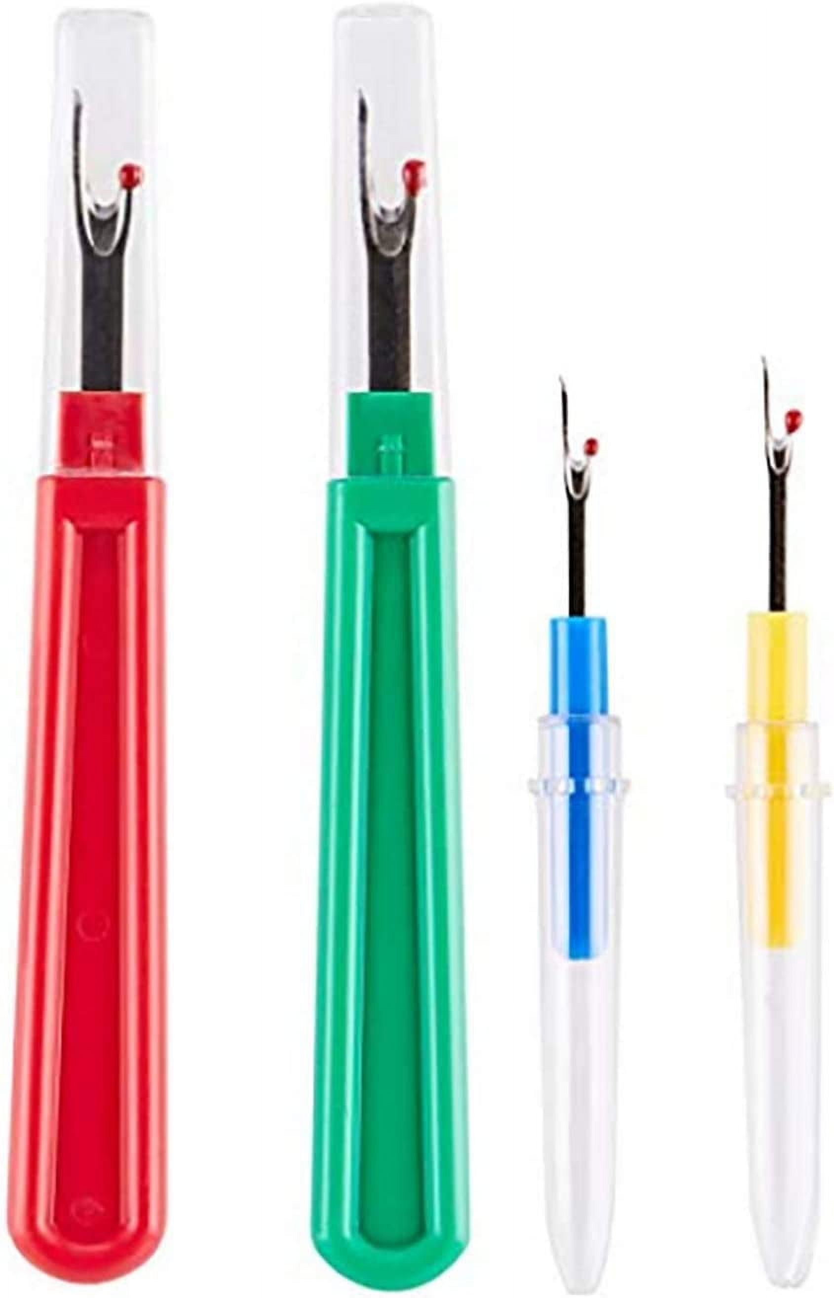 4 Pieces Seam Rippers Sewing Stitch Thread Unpicker for Quick Unpick ...