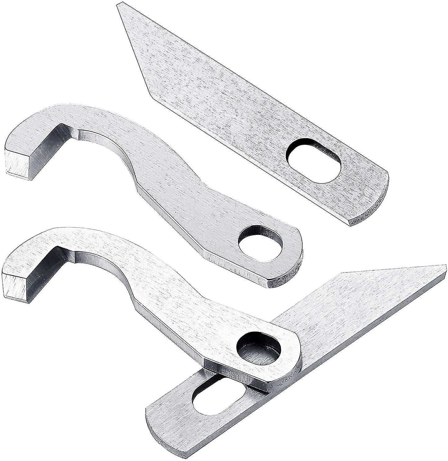 4 Pieces Serger Blade Sewing Machine Blades Serger Knife Overlock Blade ...