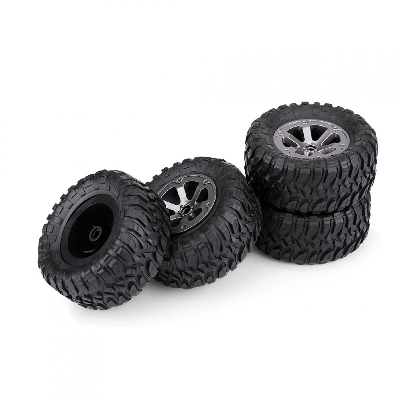 4 Pieces/Set 1:16 Caterpillar Tyres Rubber Tyres RC Accessories Remote ...