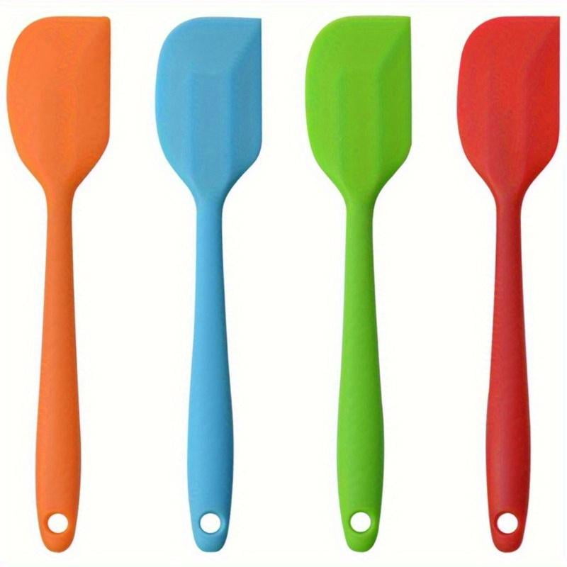 4 Pieces Silicone Spatulas 11 inch Rubber Spatula Heat Resistant ...