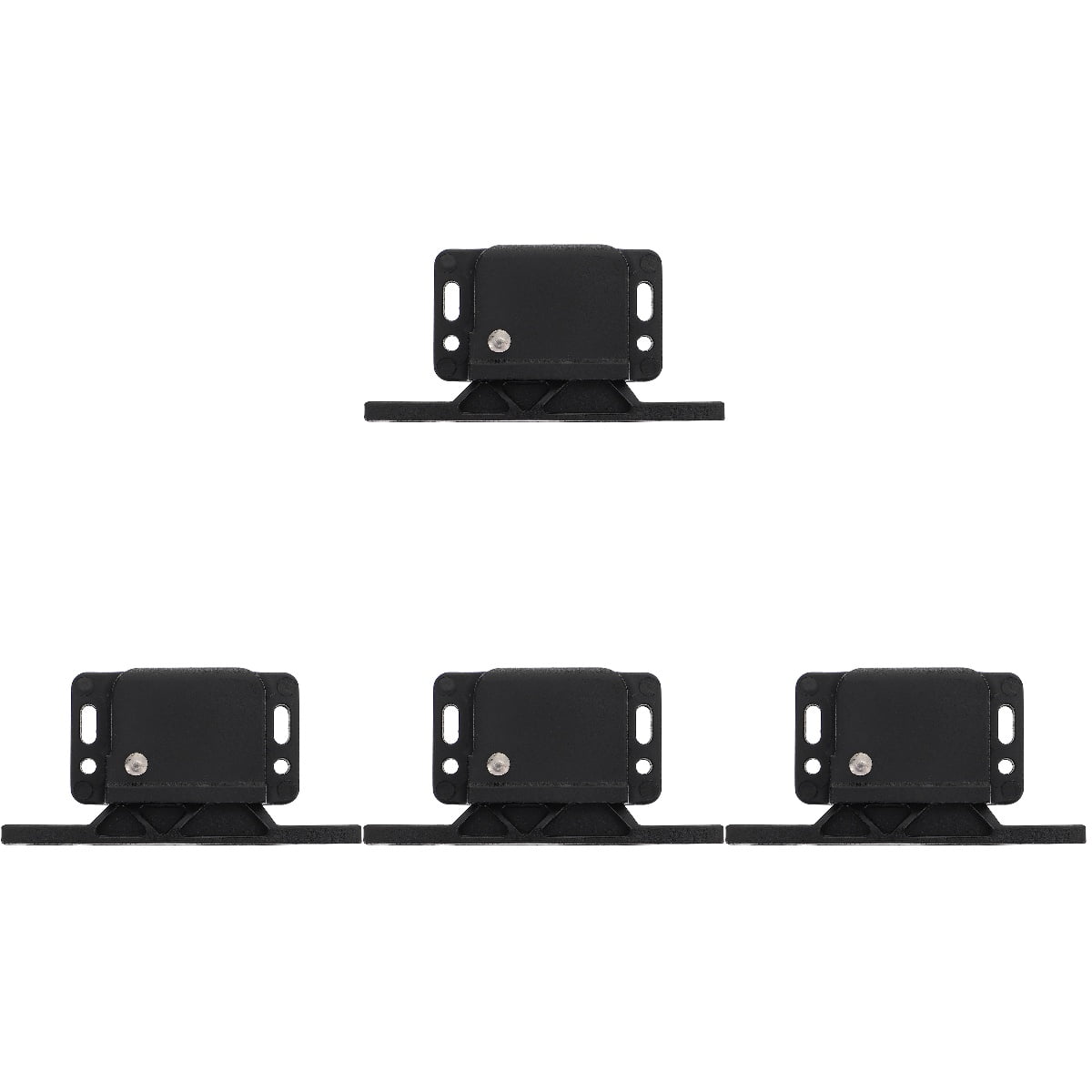 4 Pieces Snap Hook Lock Hardware Baby Proof Magnetic Door Buckle Locks ...