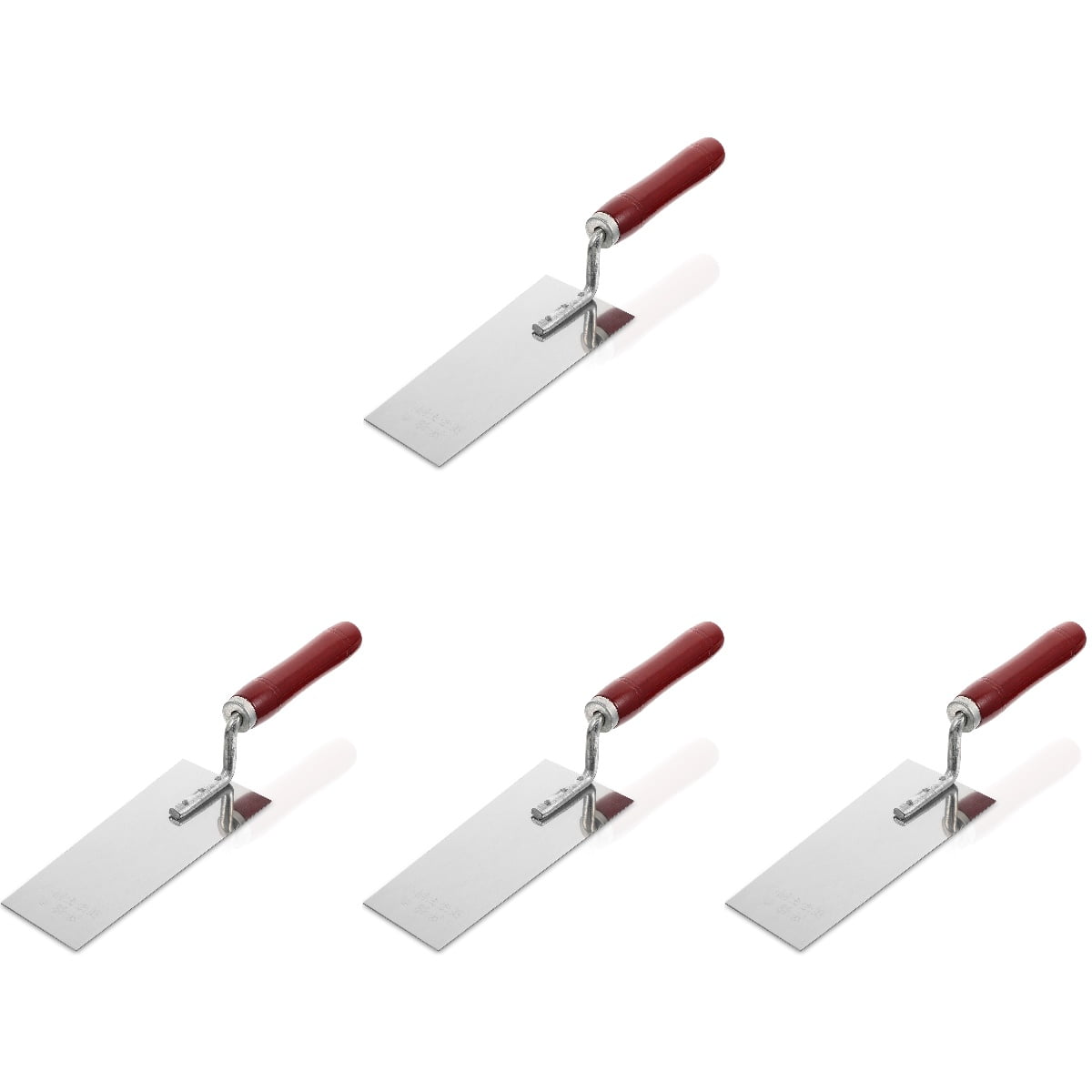 4 Pieces Spatula Screed Trowel Plasterers Bricklaying Mason - Walmart.com