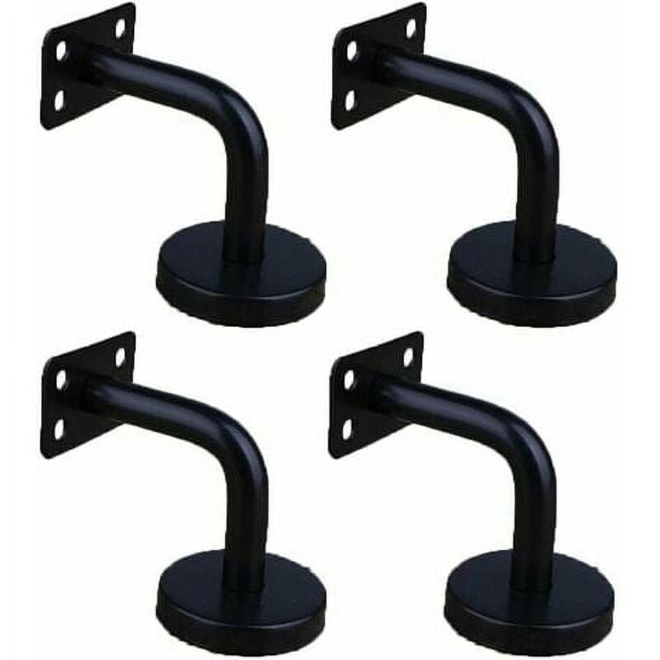 4 Pieces Stainless Steel Handrail Brackets for Wall Mount Stair Rail ...