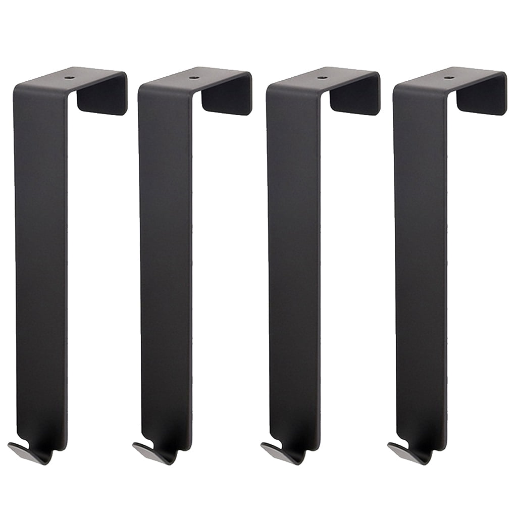 4 Pieces Stainless Steel Hanger Rack with No Perforation for Handbag ...