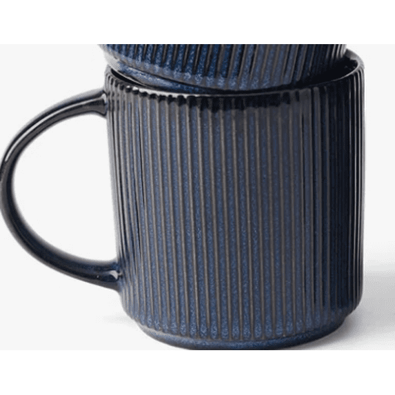 4 Pieces Stoneware 16oz Mug Set (Set of 4),Nebulas Blue - Walmart.com