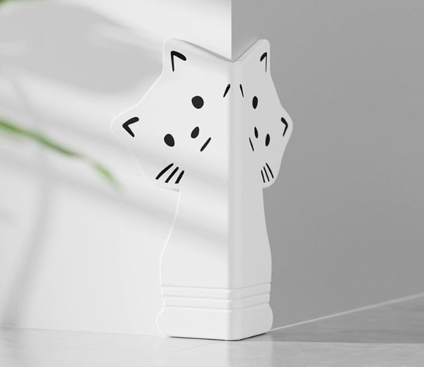 4 Pieces Table Corner Anti-Collision Stickers - Silicone Edge Wrapping ...