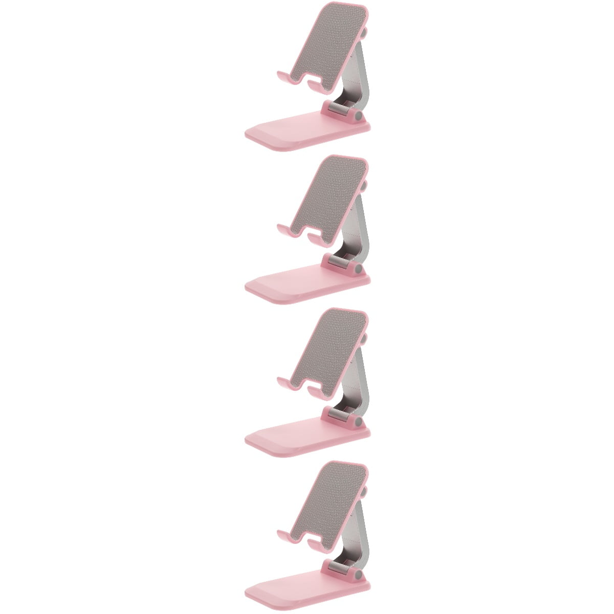 4 Pieces Tablet Holder Cell Phone Stand Foldable Folding Mobile Desktop ...