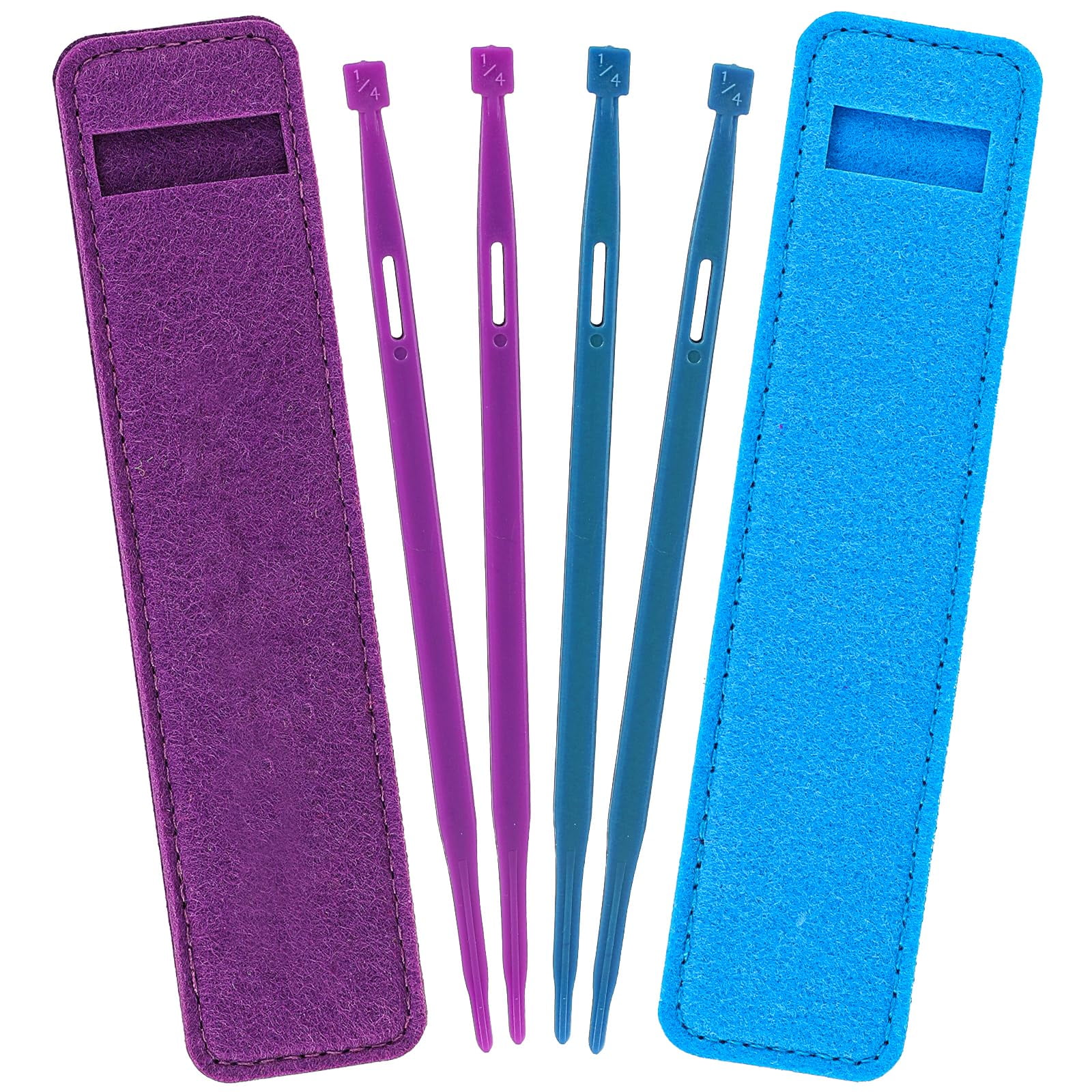 4 Pieces That Purple Thang Sewing Purple Thangs with 2 Felt Storage ...