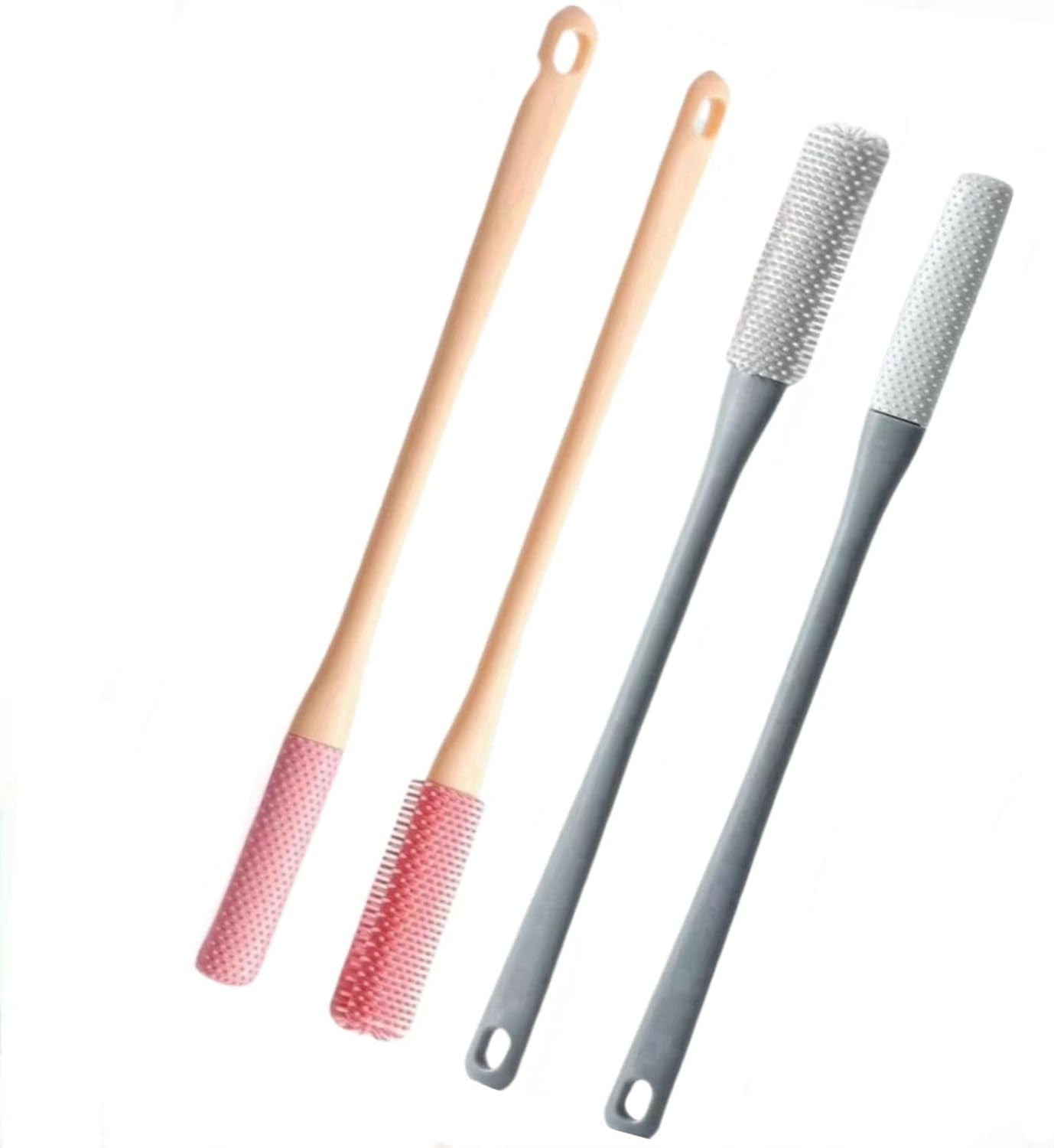 4 Pieces Toe Cleaning Brush，Toe Gap Cleaning Brush Long Handle,Toe ...